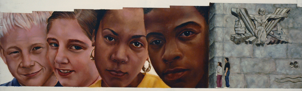 "Present Tense"Mural created with The Sprout Fund | Gerard Tonti